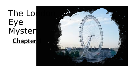 London Eye Mystery Scheme of Work resources | Teaching Resources