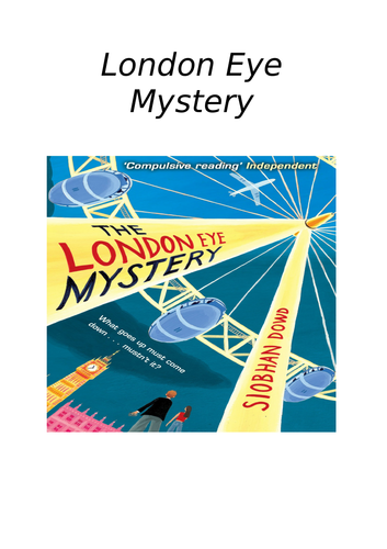 London Eye Mystery Scheme of Work resources | Teaching Resources