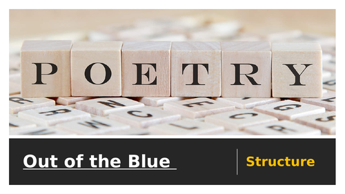 Out of the Blue poem lessons | Teaching Resources