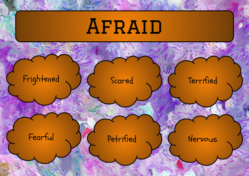 Feelings Vocabulary or Thesaurus | Teaching Resources