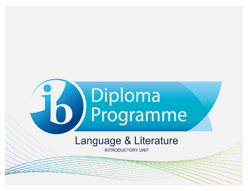 TWO Years of Units - Year 11 and 12 IB Literature | Teaching Resources