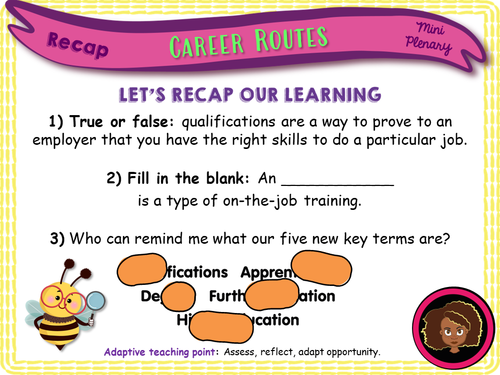 Career Routes and Qualifications | Teaching Resources