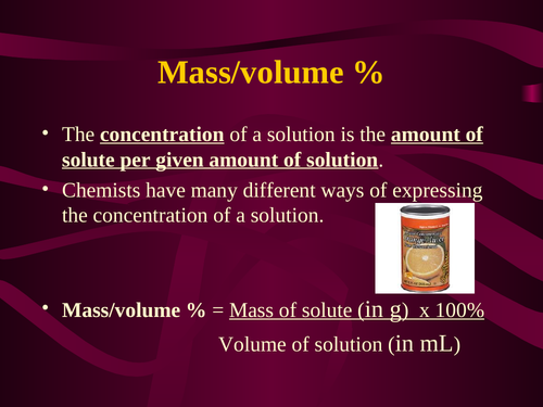 Grade 11 Chemistry Power Points (Solutions and Solubility Unit and ...