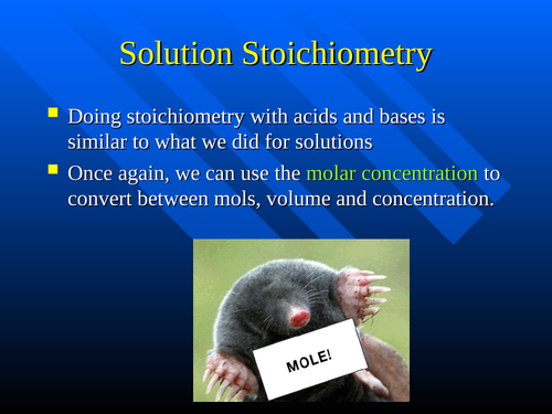 ACID BASE STOICHIOMETRY, Naming Acids Grade 11 Chemistry Power Point ...