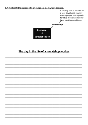 where goods products are made manufactured globalisation sweatshops map ...