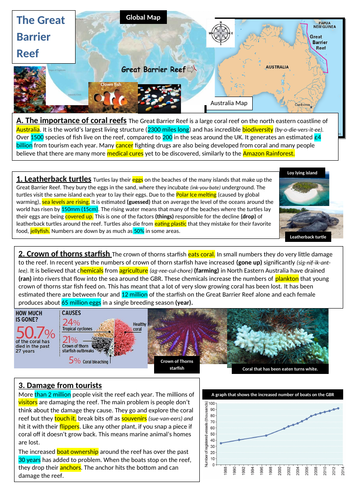 great barrier reef impacts geography social economic environmental ...