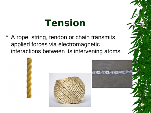 CALCULATING FORCE OF TENSION in Ropes and Strings Grade 11 Physics ...