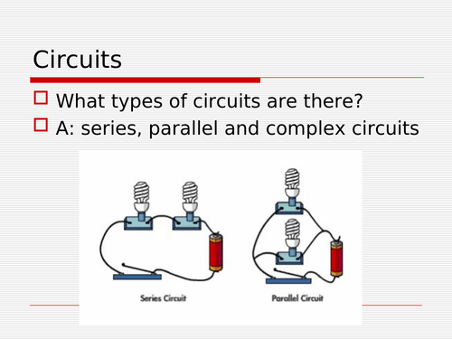 POWER POINT SERIES CIRCUITS Power Point Grade 11 Physics Power Point ...