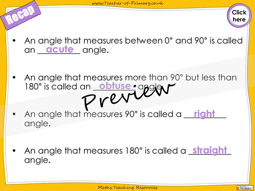 Drawing Lines and Angles Accurately - Year 5 | Teaching Resources