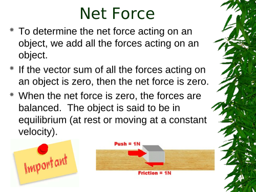 NET FORCE POWER POINT ACCELERATION Power Point Grade 11 Physics Power ...