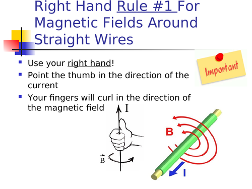 POWER POINT MAGNETISM RIGHT HAND RULES Grade 11 Physics Power Point ...