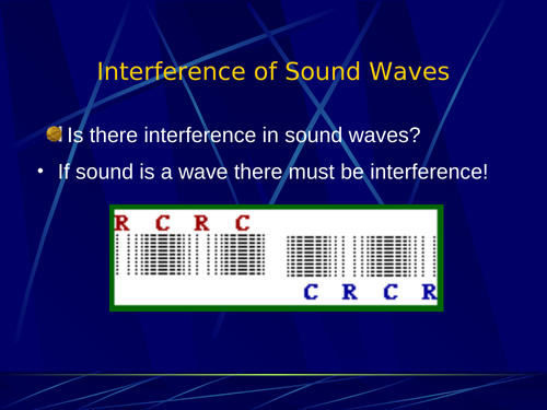 SOUND WAVES INTERFERENCE POWER POINT Beats Grade 11 Physics Power Point ...