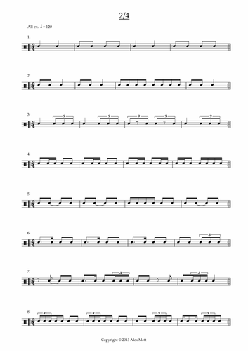 DRUMS - Odd Time Signatures Study Pack (PAS Edition) | Teaching Resources