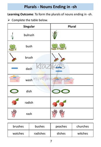Functional Skills English - Entry Level 2 - Writing - Plurals ...