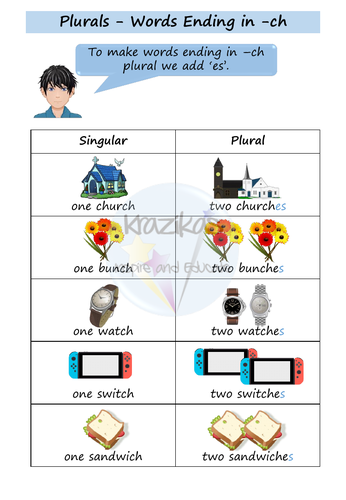 Functional Skills English - Entry Level 2 - Writing - Plurals ...