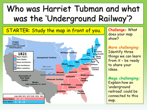 Harriet Tubman and the Underground Railroad | Teaching Resources