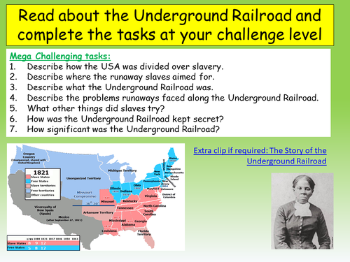 Harriet Tubman and the Underground Railroad | Teaching Resources