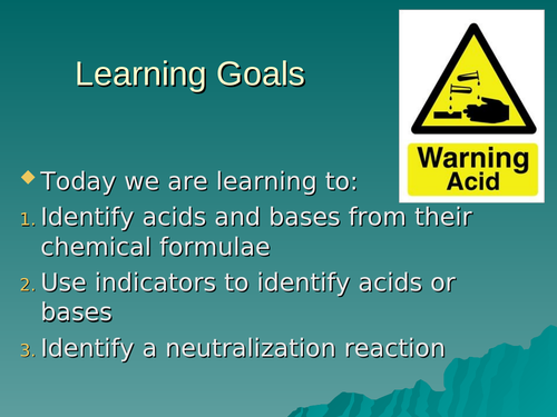 Acids and Bases pH Scale Grade 10 Science Power Point (14 PGS ...