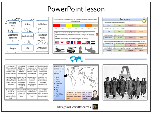 World War II introduction (World War 2) | Teaching Resources