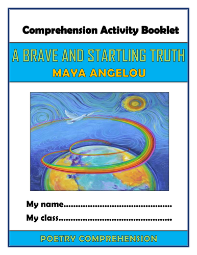Maya Angelou Poems - Comprehension Activity Booklets Bundle! | Teaching ...