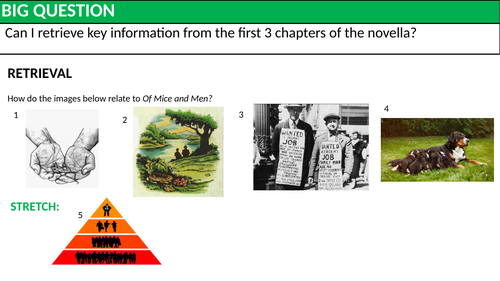 Of Mice and Men KS3 Full Unit | Teaching Resources