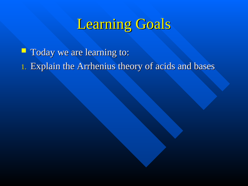 POWER POINT ACID BASE Power Point pH SCALE Grade 11 Chemistry Power ...