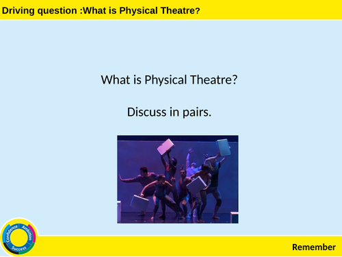 Physical Theatre - Drama Lessons 1-4 | Teaching Resources