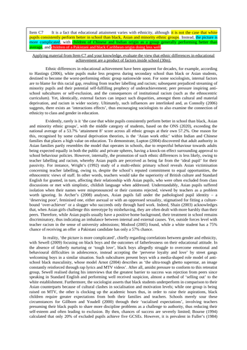 AQA A-level Sociology: Education - Ethnicity 30 Markers | Teaching ... AQA A-level Sociology: Education - Ethnicity 30 Markers | Teaching ...