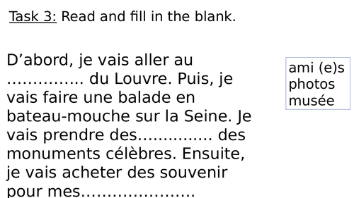 QU'EST CE QUE TU VAS FAIRE? | Teaching Resources
