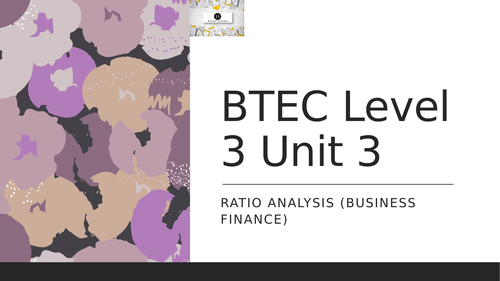 BTEC Business Level 3, Unit 3, Learning Aim F, Complete | Teaching ...