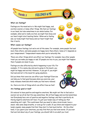 Feelings KS2 | Teaching Resources