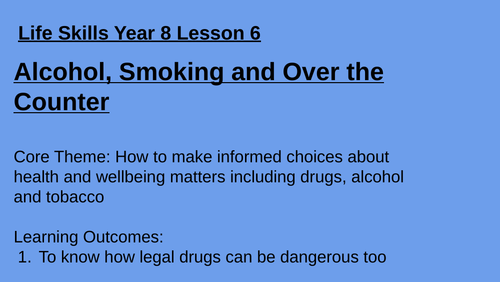 Year 8 Life Skills Lessons | Teaching Resources