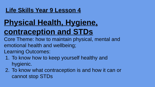 Year 9 Life Skills Lessons | Teaching Resources
