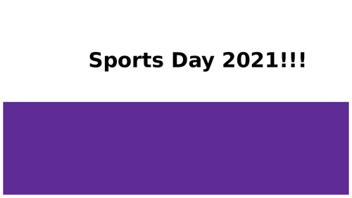 Sports Day Online | Teaching Resources