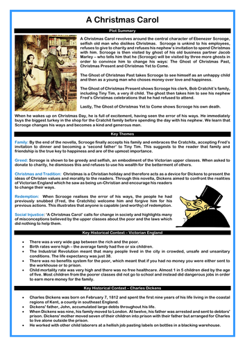 A Christmas Carol Differentiated Reading Comprehension Task | Teaching ...