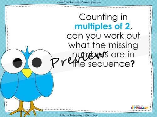 Counting In 2s To 20 Teaching Resources