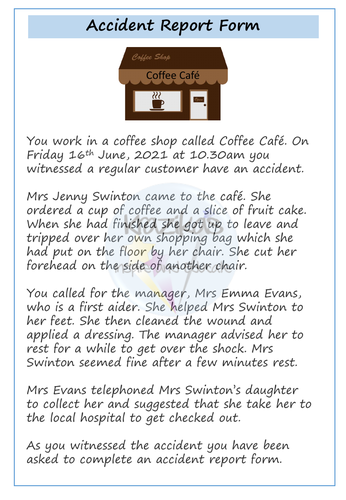 Functional Skills English - Entry Level 2 Writing - Form Filling ...