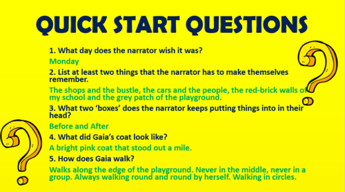 Boy in the Tower - Whole Class Reading Session! | Teaching Resources