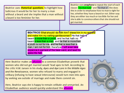 Much Ado About Nothing Gender | Teaching Resources