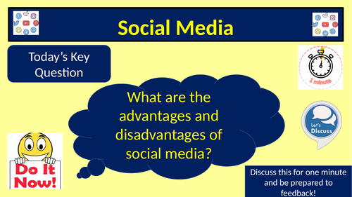 Social Media Assembly, PSHE, Tutor Time, Mental Health, Pastoral ...