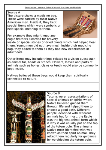Native Americans Bundle Worksheets and Resources | Teaching Resources
