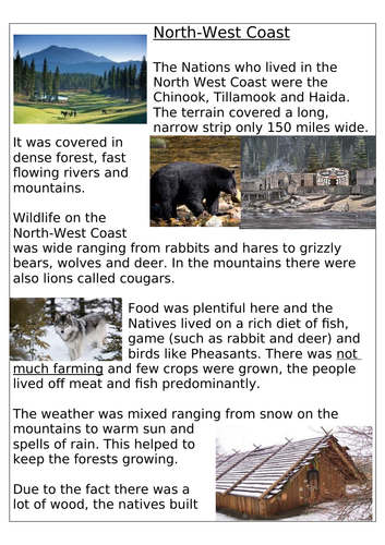 Native Americans Bundle Worksheets and Resources | Teaching Resources