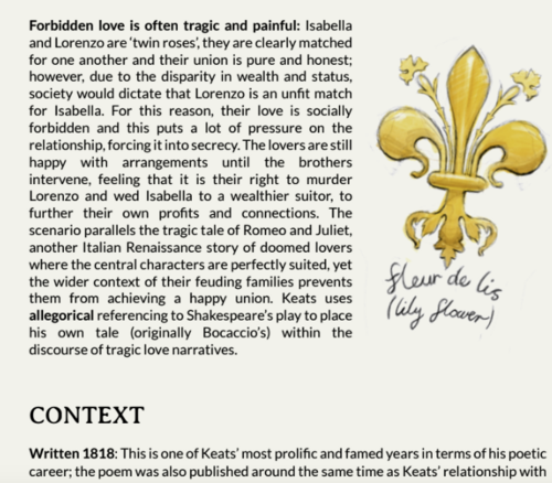 'Isabella, or the Pot of Basil' by Keats - Attitudes, Context and ...