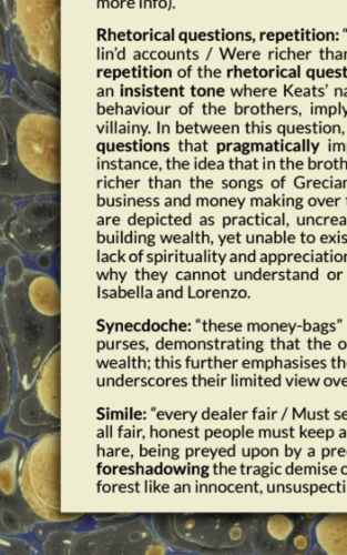 'Isabella, or the Pot of Basil' - Language, Form + Structure Analysis ...