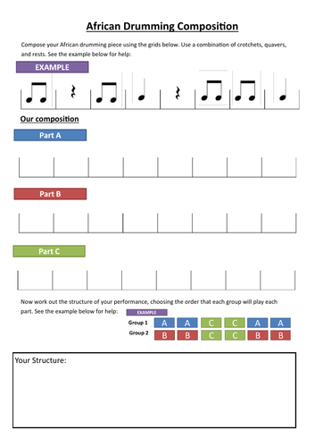African Drumming and Percussion Full Scheme of Work | Teaching Resources