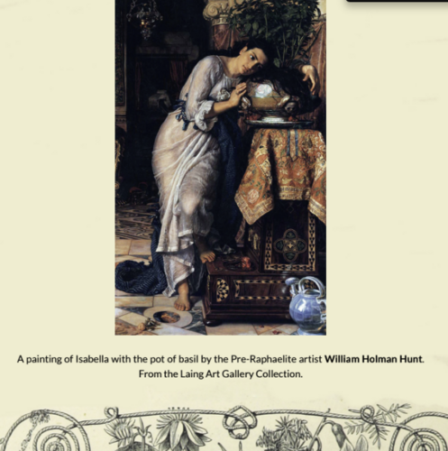 'Isabella, or the Pot of Basil' by Keats -Modern English Translation ...