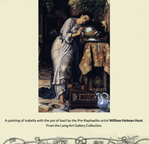 'Isabella, or the Pot of Basil' by Keats - Complete Revision Guide ...