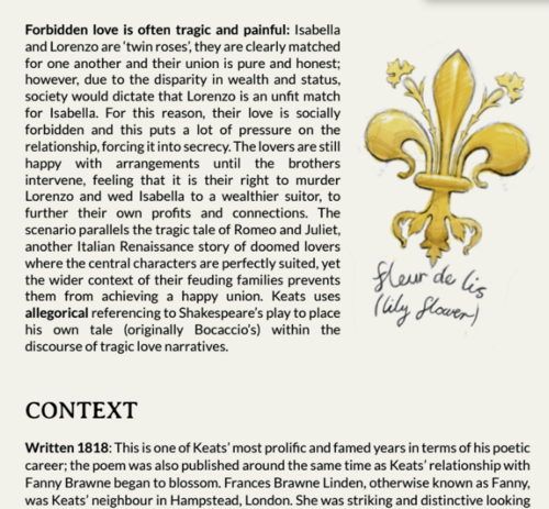 'Isabella, or the Pot of Basil' by Keats - Complete Revision Guide ...