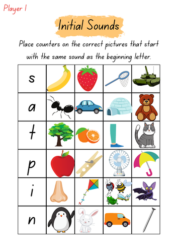 Phonics game (Letters and sounds) | Teaching Resources