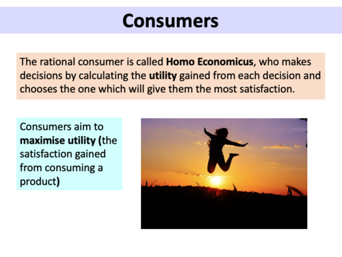 Rational Decision Making - A level Economics | Teaching Resources